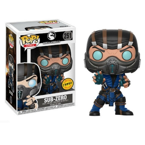 Funko | Other | Mortal Kombat Subzero Vinyl Figure Chase Toy | Poshmark